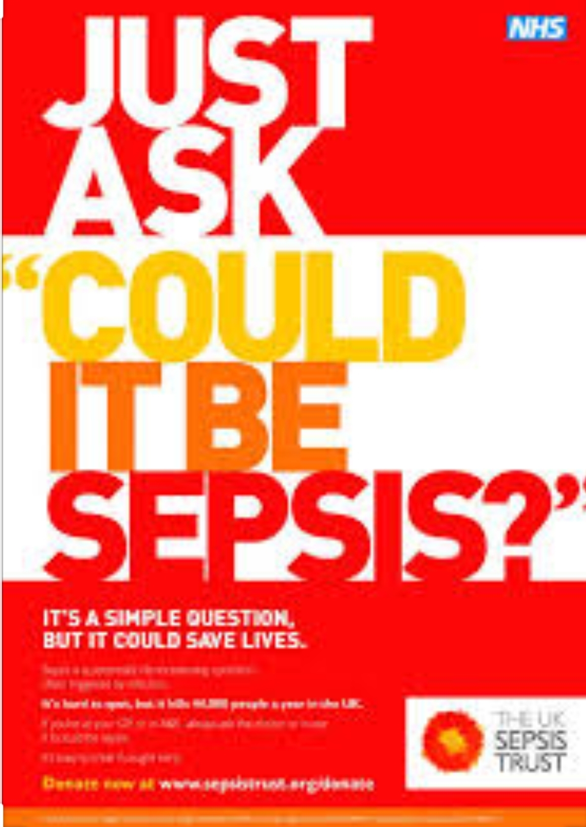 Sepsis Awareness – Grief Probate Journey