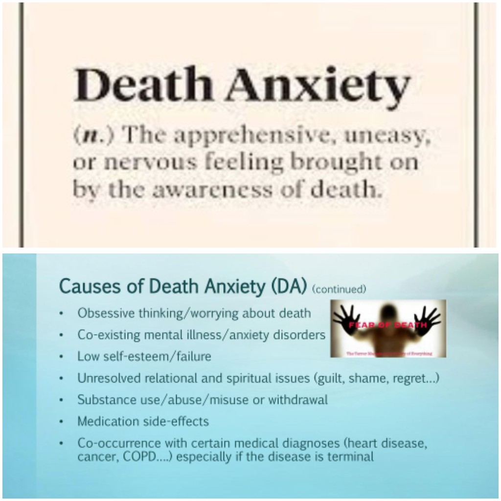 Death Anxiety: Thanatophobia – Grief Probate Journey